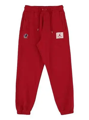 JORDAN X Two 18 Fleece Sweatpants - Red