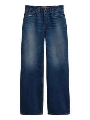 Madewell Baggy Wide Leg Jeans - Moffat Wash