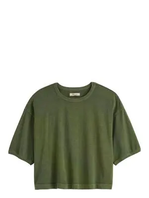 Madewell Relaxed Boxy Tee Cargo Olive