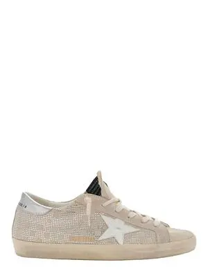 GOLDEN GOOSE Super-Star Suede Sneakers Neutral
