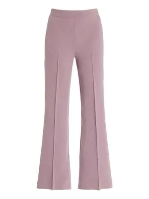 HIGH SPORT Kick Cropped Flared Pants - Pink