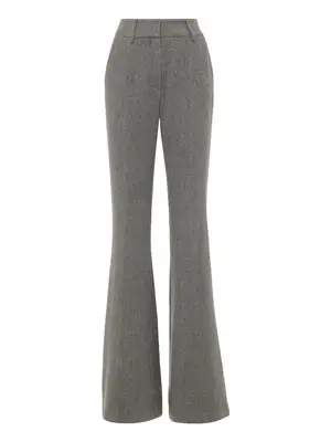 Gabriela Hearst Rhein High-rise Flared Pants - Grey