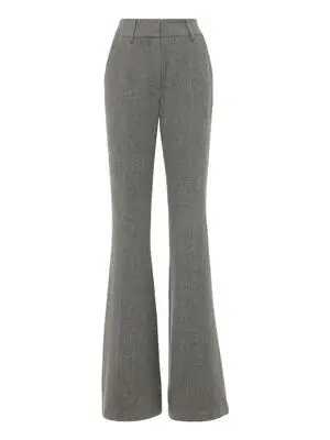 Gabriela Hearst Rhein High-rise Flared Pants - Grey