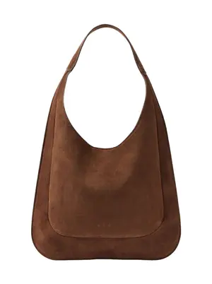 AESTHER EKME Midi Suede Shoulder Bag - Brown