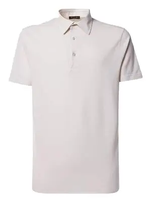 Loro Piana Cotton Polo Shirt - White