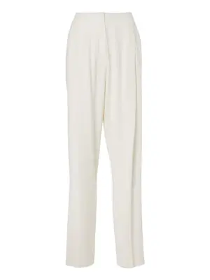 Tove Emery Slim Trousers - White