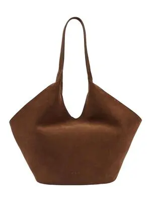 AESTHER EKME Phantom Large Suede Tote Bag - Brown