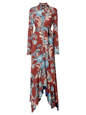 Etro Floral Shirt Dress - Multicoloured