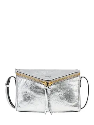 Mcm Diamant Shoulder Bag - Silver