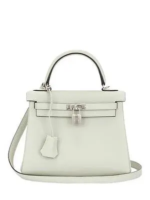 Hermès Hermes Togo Kelly 25 Handbag Vert Fizz