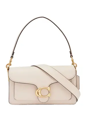 COACH Tabby 26 Pebbled-leather Shoulder Bag - B4/chalk