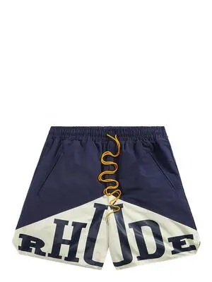 Rhude Logo Printed Shorts - Multicolor