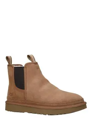UGG Suede Neumel Chelsea Boots - Beige