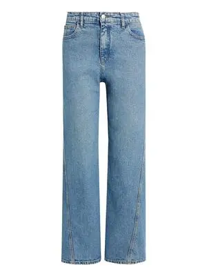 A.L.C. A.L.C. Abbott High-Rise Straight-Leg Jeans