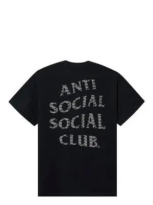 ANTI SOCIAL SOCIAL CLUB X Neighborhood Crossbone Tee Shirt - Black