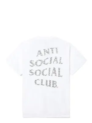 ANTI SOCIAL SOCIAL CLUB X Neighborhood Crossbone Tee Shirt - White