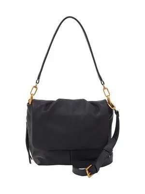 Hobo Harley Leather Shoulder Bag - Black
