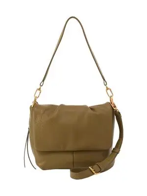 Hobo Harley Leather Shoulder Bag - Sunlit Sage