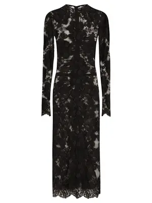 DOLCE & GABBANA Dolce & Gabbana Lace Midi Dress