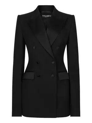 Dolce & Gabbana Double-breasted Blazer - Black