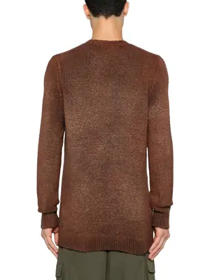 Avant Toi Chunky-knit Jumper - Brown