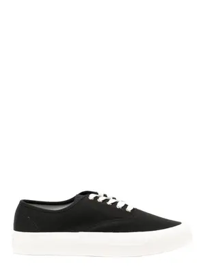 Maison Kitsuné Lace-up Sneakers - Black