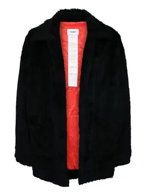 DOUBLET Hand-painted Faux-fur Jacket - Black