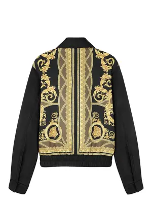 Versace La Coupe Des Dieux Bomber Jacket - Black