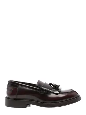DOUCAL'S Tassel And Fringe Loafers - Red