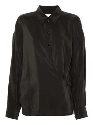 LEMAIRE Twisted Shirt - Black