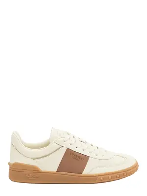 Valentino Garavani Valentino Garavani Upvillage Panelled Sneakers Ivory