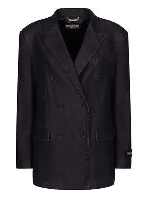 Dolce & Gabbana Double-breasted Jacket - Black