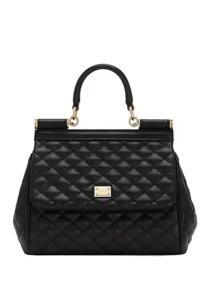Dolce & Gabbana Sicily Handbag - Black