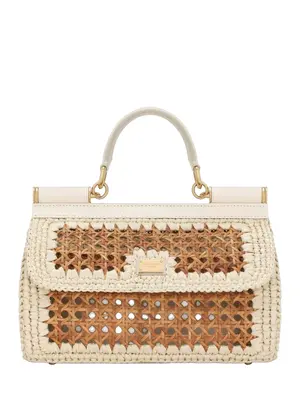 Dolce & Gabbana Dolce & Gabbana Sicily Handheld Bag Neutrals