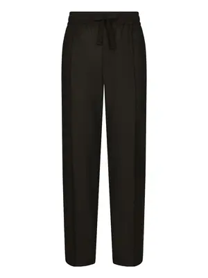 Dolce & Gabbana Wool Track Pants - Grey