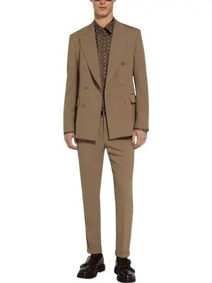 DOLCE & GABBANA Double-Breasted Peak Lapel Jacket
