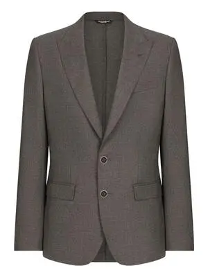Dolce & Gabbana Virgin Wool Blazer - Grey