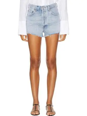 AGOLDE AGOLDE Mila Denim Shorts Hazard