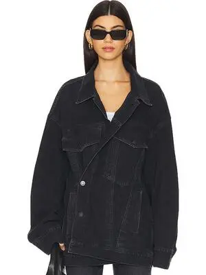 AGOLDE Reworked Wayne Jacket - Black