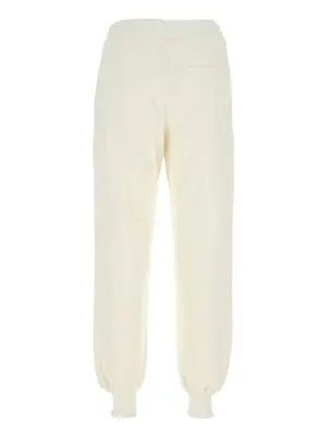 Alexander McQueen Cotton Track Pants - White
