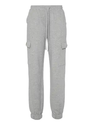 TWINSET Logo-plaque Track Pants - Grey