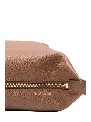 VALEXTRA Mini Mochi Tote Bag - Brown