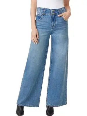 Habitual Habitual Easton Wide Leg Jeans Ocean