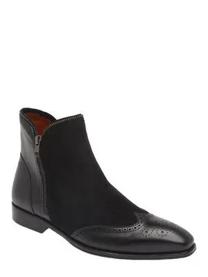 Mezlan Mezlan Camilleri Wingtip Ankle Boots Black