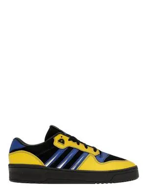 Adidas Rivalry 86 Low Wolverine Sneakers - Core Black/team Yellow/team Royal Blue