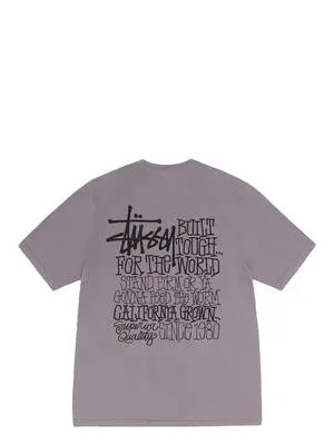 StÜssy California Grown Pigment Dyed Tee Shirt - Shark