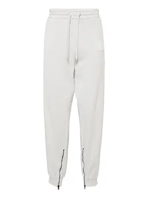 Moschino Logo-patched Track Pants - Grey