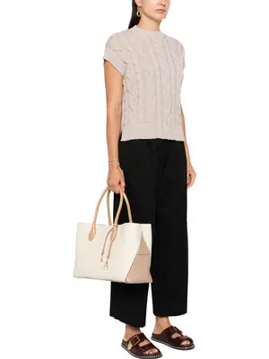 ASPINAL OF LONDON Large London Handbag - Neutrals