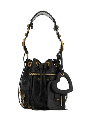 Balenciaga Le Cagole Bucket Bag - Black