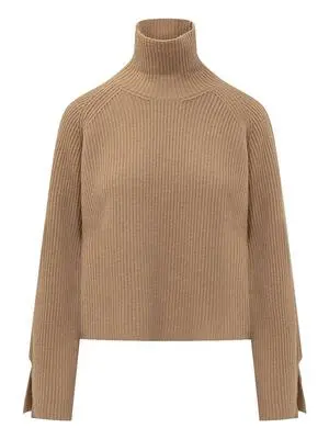 JUCCA High Neck Virgin Wool Sweater